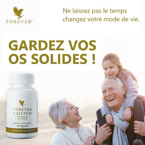 Forever Calcium Magnésium et Vitamine D - Bienfaits, Prix Maroc & Usage